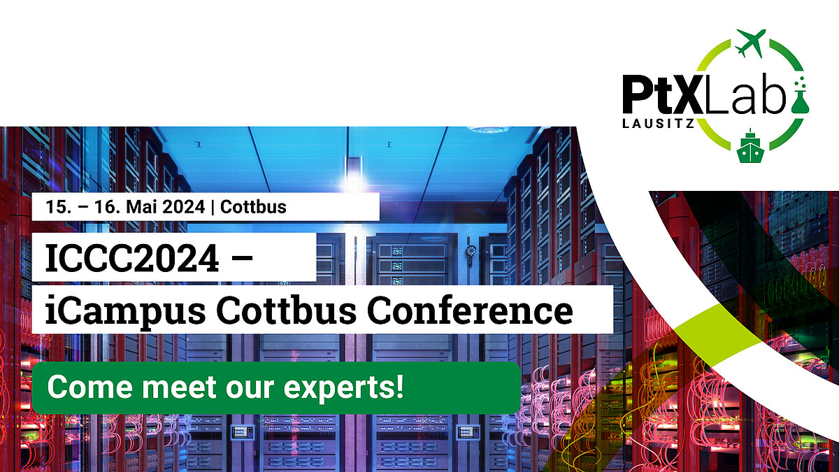 PtX Lab Lausitz auf der iCampus Cottbus Conference 2024 | PtX Lab Lausitz